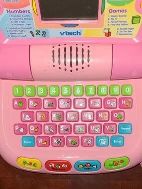 vtech | Toys | Vtech Tote N Go Laptop Pink Kids Educational Computer ...